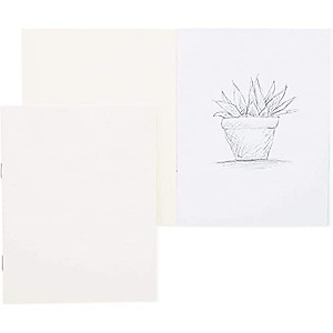 48 Pack Blank Unruled Journal for Writing Projects, Classroom, Student Supplies (4 x 5.5 In)