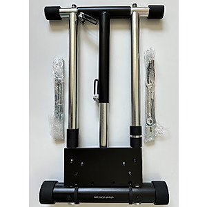 Wheel Stand Pro TB Flight Stand Compatible with Turtle Beach VelocityOne Flight Yoke, Throttle and TB rudders, Also Compatible with Saitek/Logitech Rudders. Flight gear not included.