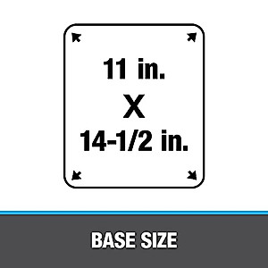 Oatey 11871 No-Caulk Galvanized Steel Roof Flashing, 1.5" - 3" pipe diameter