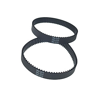 Wilsnsun 2604736001 Planer Drive Belt 3M-225 for Bosch 3365 PHO15-82 PHO16-82 PHO20-82 PHO1 PHO100 180811 -- 2 Pack