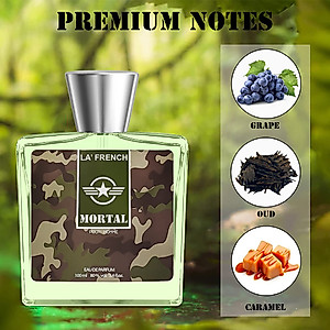 LA' French Mortal Perfume For Men Extra Long Lasting Luxury Perfume Scent | Pour Homme Eau De Parfum | All Day Fragrance | Perfume Gift Pack Of 1(100 Ml (Pack Of 1))