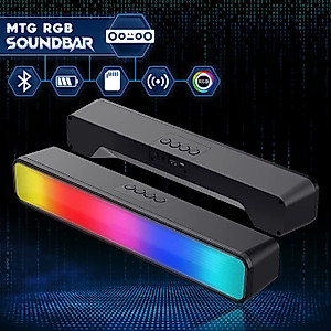 Lumos 8 Gaming Desktop PC, Intel Core i5 7th Gen, AMD RX 6400 4GB DDR6, 16GB RAM, 256GB SSD + 2TB HDD, PCI-E Bluetooth | Wi-Fi, RGB Kit, Win 10 Pro (Renewed)