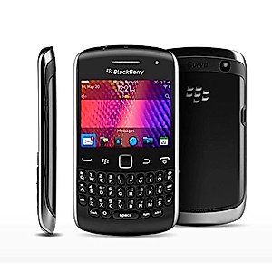 Blackberry Curve 9360 Unlocked Quad-Band 3G GSM Phone with 5MP Camera, QWERTY Keyboard, GPS and Wi-Fi - No Warranty - Black