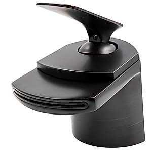 Novatto NBF-084ORB Wave Bath Faucet, Bronze