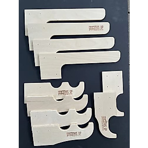 HANGTHIS Up Shed Organiztion Kit | Storage Shed, Garden Shed, Yard and Garden Tools - 10 Total Piecs for The Ultimate in shed, Garden shed, barn Organization w/All Installation Tools.