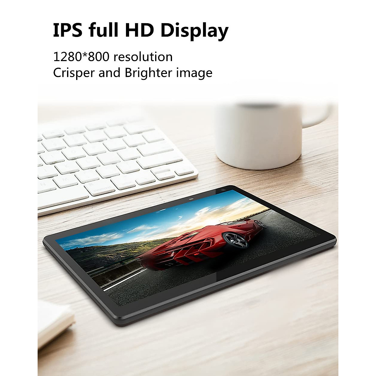 COOPERS Tablet 10 inch, Tablets Android 14, Quad-Core Processor 32GB Storage Tablet Computer, 6GB RAM, 8MP Camera, AM, FM, WiFi, IPS Screen 6000mAh Long Battery Life Tableta