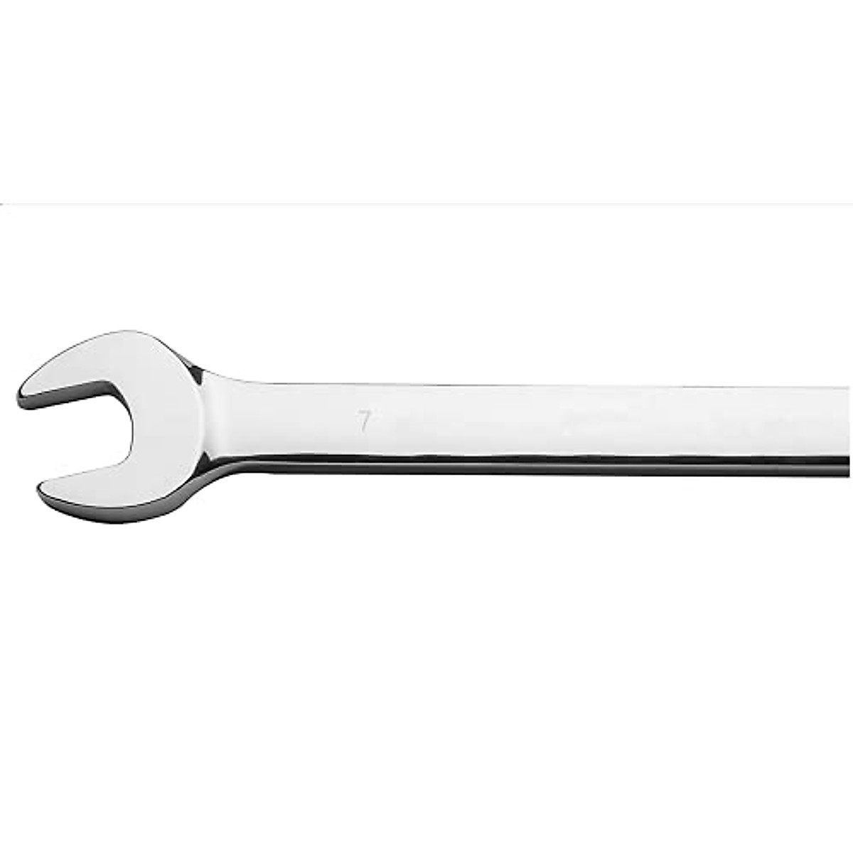 FLZOSPER 7mm Metric Ratchet Wrench,Box End Head 72-Tooth Ratcheting Combination Wrench Spanner