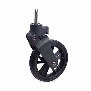 WONDERFOLD All Terrain Stroller Wagon Replacement Wheels with Polyurethane Tires for a Safe and Smooth Ride on Dirt, Mud, or Gravel (Compatible with W2 Elite Wagon Only)