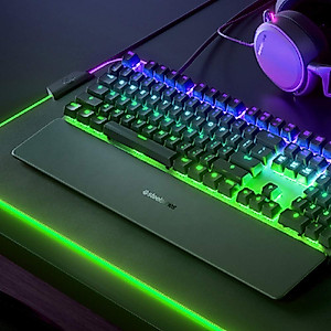 SteelSeries Apex Pro - Mechanical Gaming Keyboard - Adjustable Actuation Switches - OLED Smart Display - English QWERTY Layout - Standard