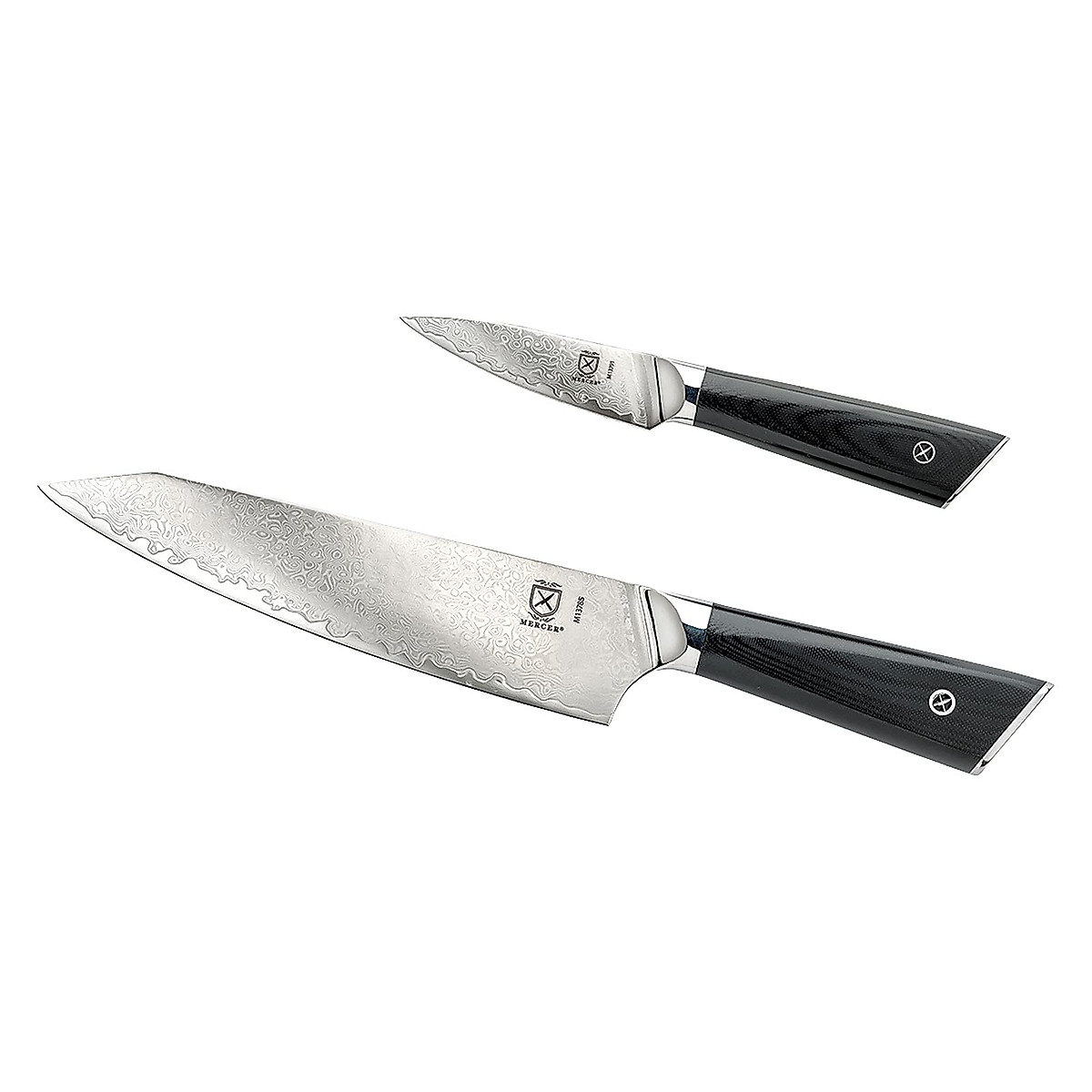 Mercer Culinary Premium Grade Super Steel 8-Inch Chef and 3.5-Inch Paring Knife Set, G10 Handles