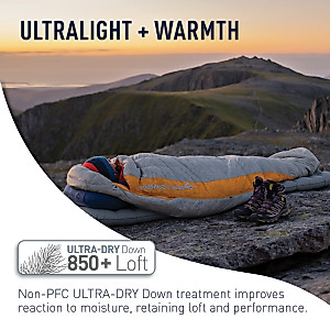 Sea to Summit Spark Ultralight Down Sleeping Bag, 5-Degree, Long