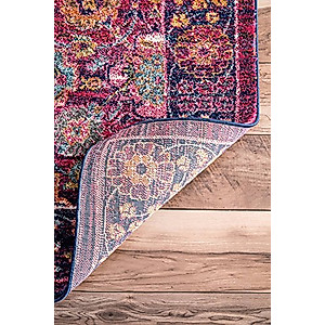 nuLOOM Leilani Persian Area Rug, 6' 7" x 9', Fuchsia