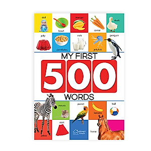My First 500 Words: Early Learning Picture Book