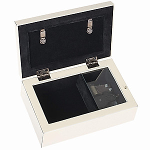 Cottage Garden First Holy Communion Spiritual Journey Ivory Petite Jewelry Music Box Plays Jesus Loves Me