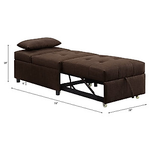 Acme Furniture Upholstered Sofas, Brown