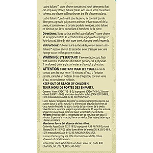 Lustro Italiano Stone Cleaner, 32 oz Pump Spray (LUSTROCLEAN)