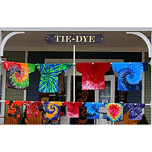 WELYEME Cold Water Dye, Tie Dye Powder, Fabric Dye Powder for Clothes (Black)