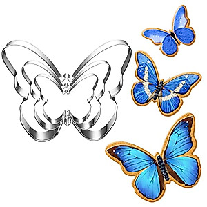 Butterfly Cookie Cutter Set-5 Piece-Butterfly Fondant Biscui Cutters