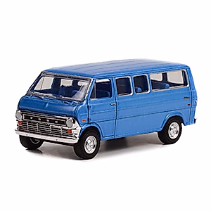 1972 Club Wagon Van Blue Metallic w/Blue Interior Starsky and Hutch Hollywood Special Edition Series 2 1/64 Diecast Model Car by Greenlight 44955 E
