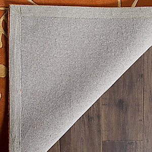 SAFAVIEH Soho Collection 2'6" x 8' Rust SOH305D Handmade Premium Wool Runner Rug