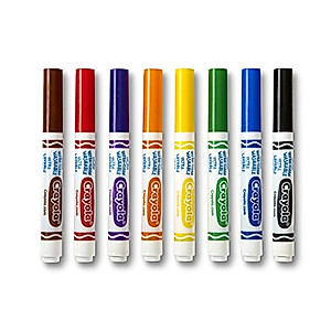 Crayola 8 Ct Broad Line Washable Markers