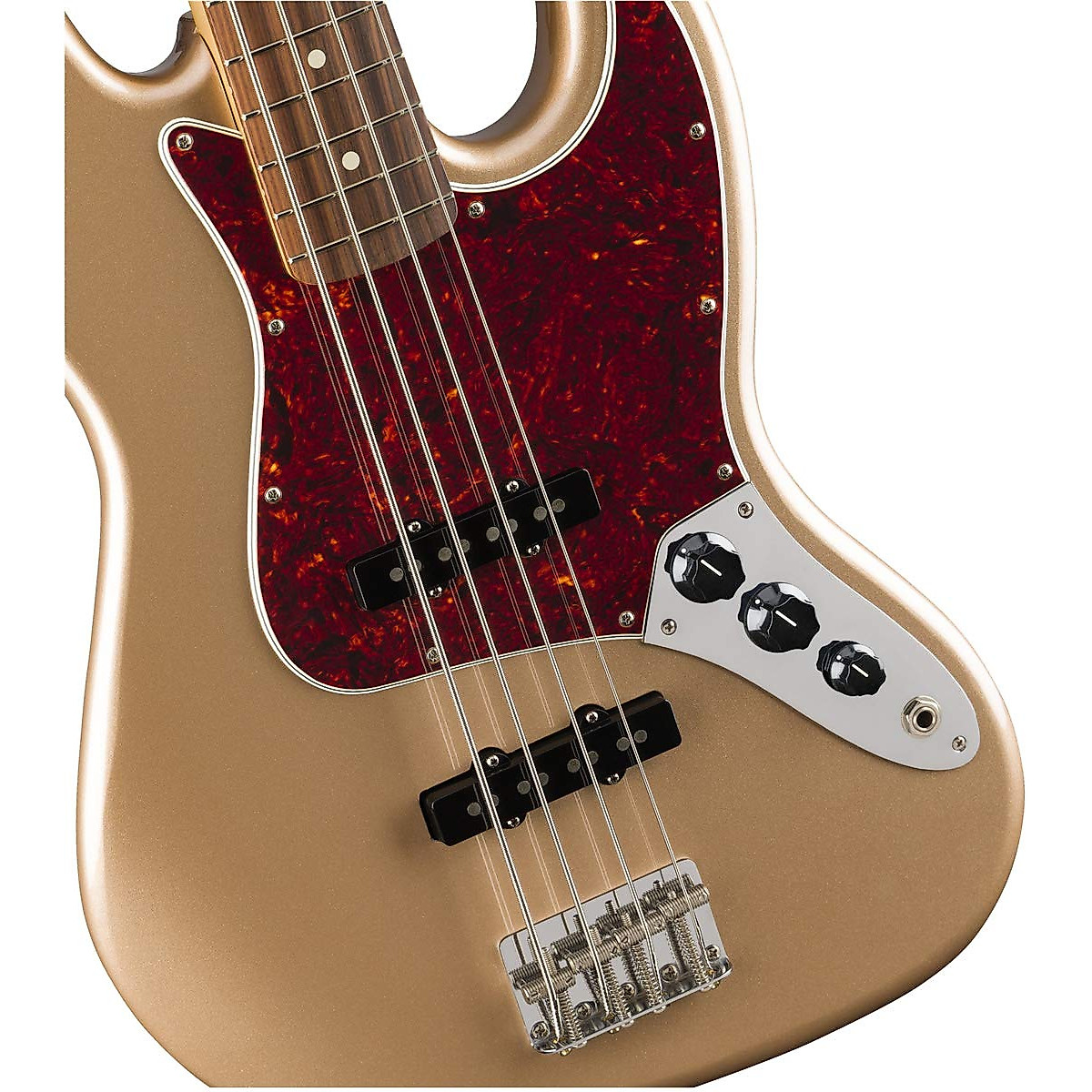 Fender Vintera 60s Jazz Bass, Firemist Gold, Pau Ferro Fingerboard