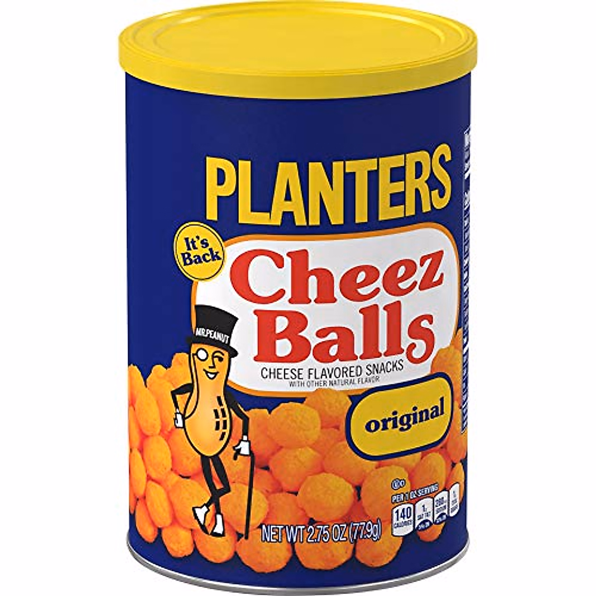 Planters Cheez Balls Cheese Flavored Snacks, Original, 2.75 OZ (Pack - 2)