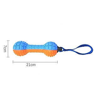 POPETPOP 2 Pack Dog Pet Chewing Toys Squeaky Sound Pet Supplies Oval and Design for Play and Boredom Relief