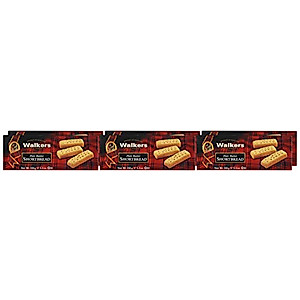 Walker’s Pure Butter Shortbread Fingers - 8-Count Box (Pack of 6) - Authentic Shortbread Cookies from Scotland​