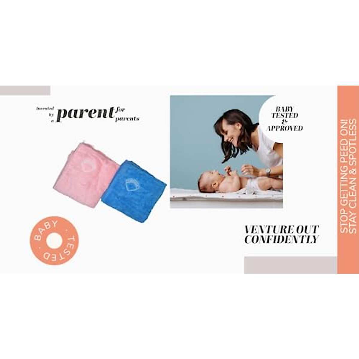 P-Shield Towlie. Baby Pee Shield Protector. Pee Pee Cone. Pee Protector. Burp Cloth. Nursing Drape. Perfect Baby Shower Gift