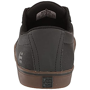 Etnies Men's Jameson Vulc Skate Shoe, Black/Gum, 9.5