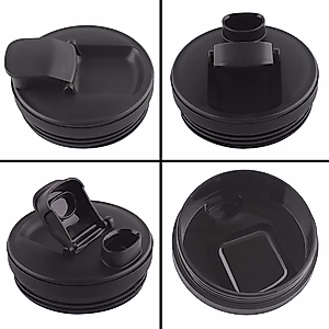 Joyparts Replacement Parts Lids for Ninja Blender, 3.55" sip & seal lids Seal Lids For Auto-iQ Ninja Blender 12oz 18oz 24oz 32oz cups