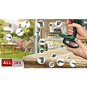 Bosch Home and Garden Cordless Multifunction Tool UniversalMulti 12 (without battery, 12 Volt System, nine-piece accessories set, in carton packaging)