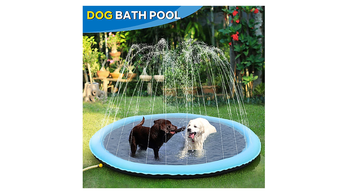 Splash Pad - Splash Pad for Dogs and Kids, Dog Splash Pad 67 ...