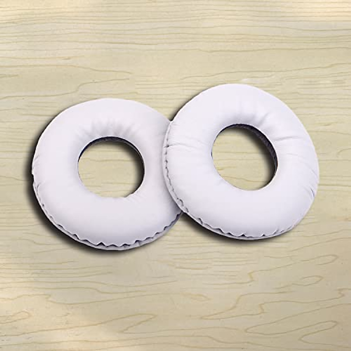 WH-CH510 Ear Pads Noise Isolation Memory Foam, Headphone Covers, Ear Pads Compatible with Sony WH-CH510/WH-CH500 Wireless Over Ear Headphones(White,Elastin)