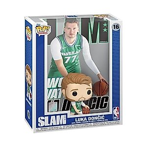 Funko POP! NBA Cover: Slam - Luka Doncic - Collectable Vinyl Figure - Gift Idea - Official Merchandise - for Kids & Adults - Sports Fans - Model Figure for Collectors and Display