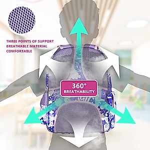 16 Inch Girls Backpack with Lunch Box and Pencil Case Cute Cat Backpack for Girls Kawaii Kids Backpack with Lunch Box for Elementary Kindergarten