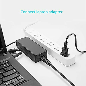 UL Listed XINYUWIN 2 Prong Power Cord 6ft Compatible with HP Envy/OfficeJet; Canon Pixma/Maxify; Epson Stylus/Workforce / Expression Premium/Artisan Printer; Brother/Dymo Label Writer