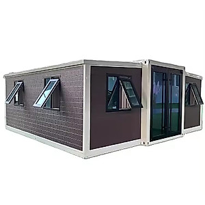Luxury Portable Prefabricated Tiny Home. Mobile Expandable Portable House with 2/3 Bedrooms 1 Bathroom 1 Living Room &1 Kitchen. Foldable House, Container Home - 30ft