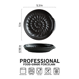 Gomakren Spoon Rest for Kitchen Counter Spoon Holder for Stove Top Coffee Bar Accessories Modern Farmhouse Kitchen Decor Kitchen Gadgets Black Dishwasher Safe