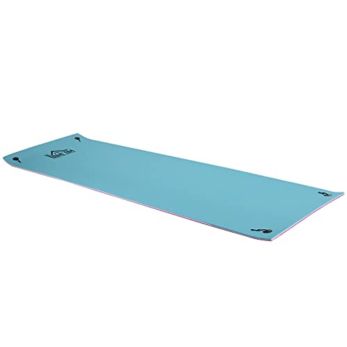 HOMCOM 10' x 5' Floating Mat, 3-Layer Lily Pad Swimming Pool Floating Water Mat, Thick and Durable Water Activities Mat for Lake, Oceans