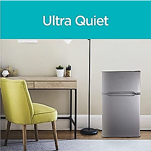 BLACK+DECKER BCRDK32V 2 Door Separate True Freezer (VCM) Mini Fridge