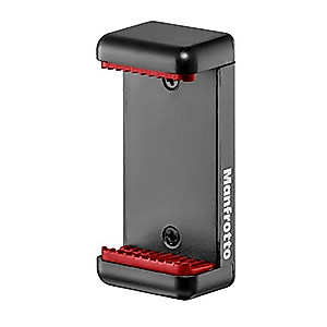 Manfrotto Stand for Universal Cell Phone, with A Bonus ZAYKiR Adapter, Rotates Vertical and Horizontal