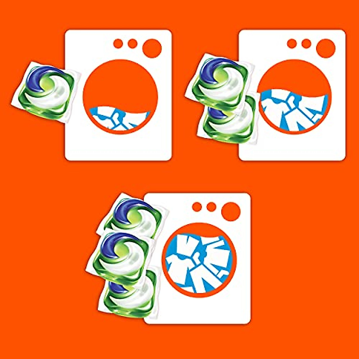 Tide PODS 4 in 1 Ultra Oxi Laundry Detergent Soap PODS, High Efficiency (HE), 61 Count