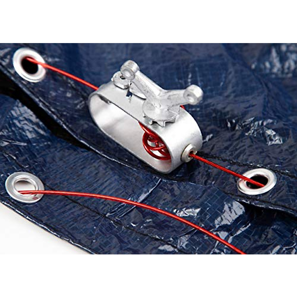 Blue Wave BWC752 Bronze 8-Year 20-ft x 40-ft Rectangular In Ground Pool Winter Cover,Dark Navy Blue