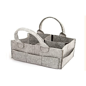 Baby Diaper Caddy – Nursery Organizer – Diapers baby wipes Organizer – Storage Caddy - newborn Storage baby diaper Organizer - Easily portable diaper organizer - baby care bag