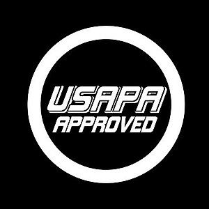 Amazin' Aces Signature Pickleball Single Paddle Blue - 1 USAPA-Approved Pickleball Racket with Graphite Face & Polymer Honeycomb Core, 1 Paddle Cover & 1 Carry Bag