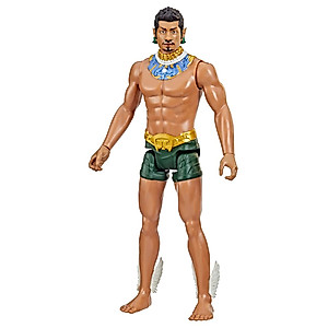BEYBLADE Marvel Studios' Black Panther: Wakanda Forever Titan Hero Series Namor Toy, 12-Inch-Scale Action Figure, Marvel Toys Kids Ages 4 and Up
