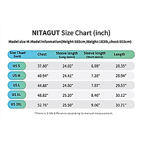 NITAGUT Mens Fashion Casual Front Placket Basic Long Sleeve Henley T-Shirts (L, White)