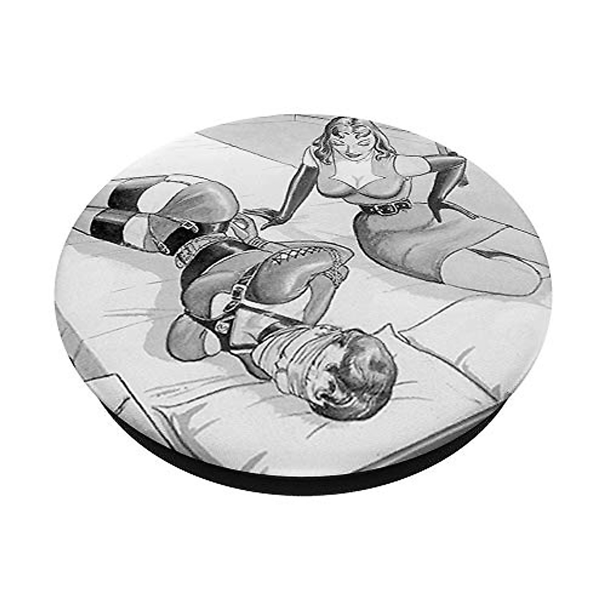 Submission BDSM Bondage Sexy Lingerie Pulp Pin Up Girl Art